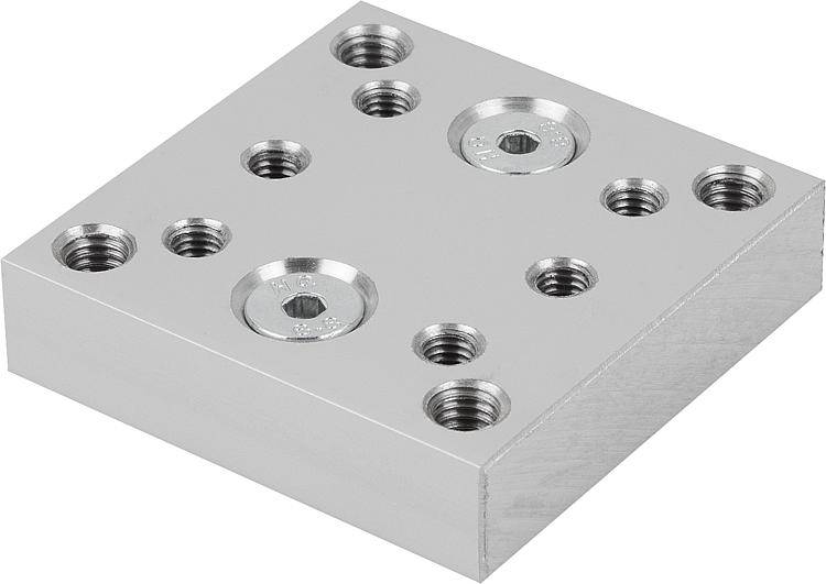 Adapter block aluminium | norelem