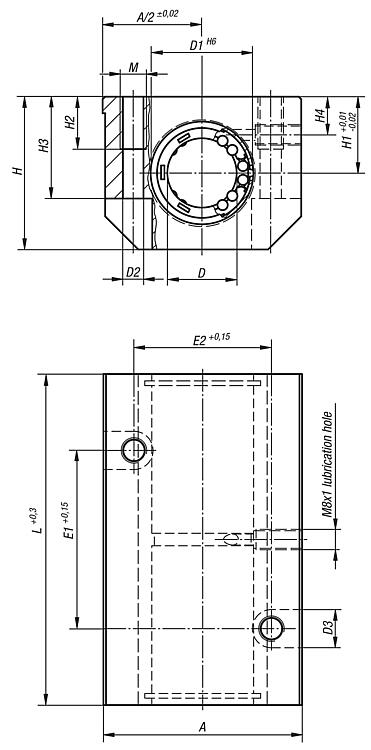 Linear housing units tandem, closed | norelem